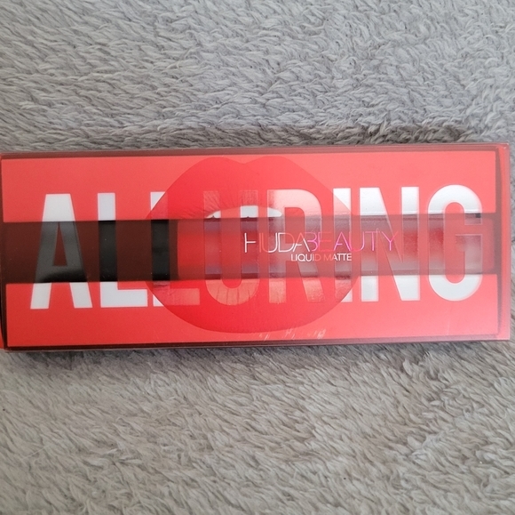 HUDA BEAUTY | Makeup | Bnib Huda Liquid Lipstick In Alluring | Poshmark